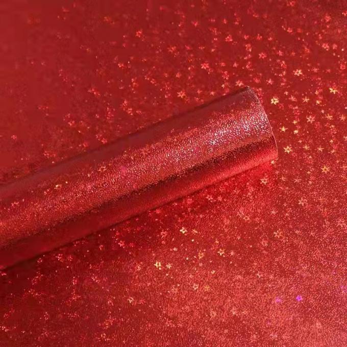 Gold Silver Glitter Sparkly Gift Wrap Paper Roll Plastic Sheet 72cmx52cm