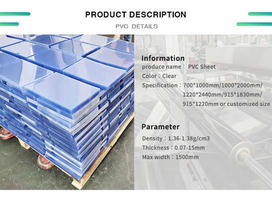 A4 A3 clear plastic pvc sheet book cover