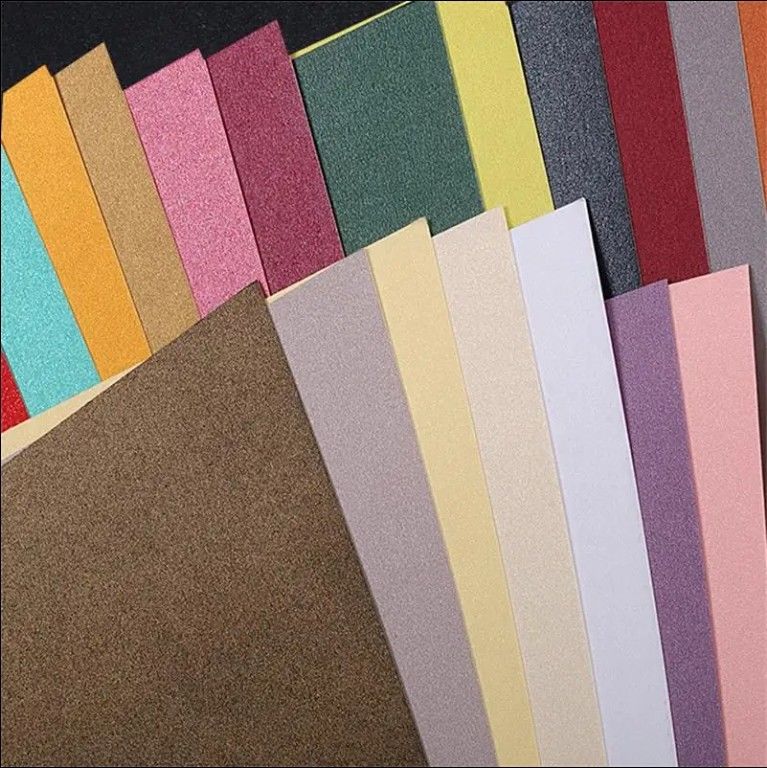 Double Sided Pearlescent Cardstock Paper Packaging for Jewelry Boxes ...