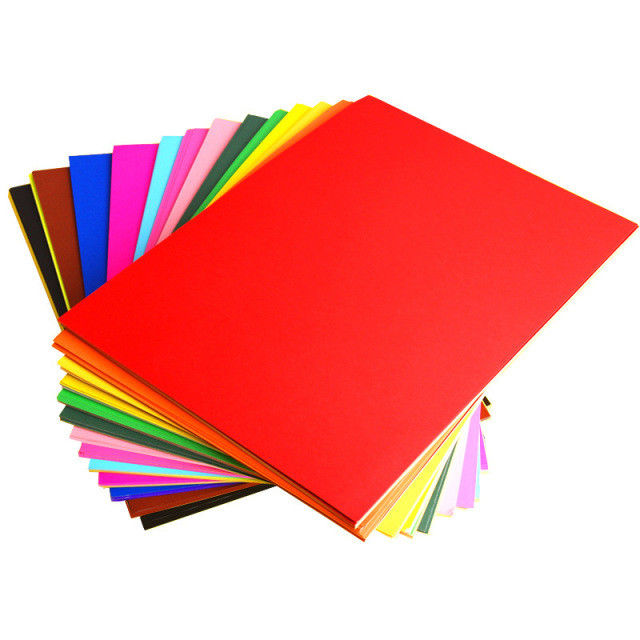 DIY Drawing Material 120 Gsm Coloured Paper Board A4 Pastel Colored ...