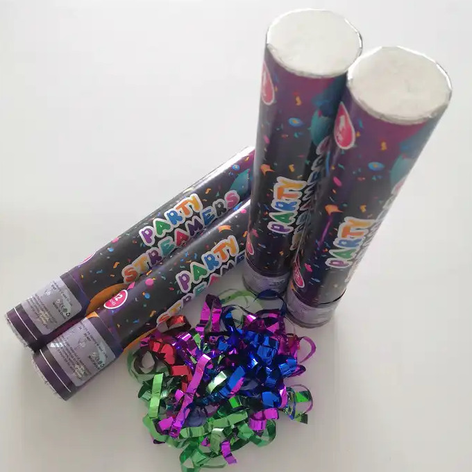 New Design Factory Paper Streamers Confetti Party Popper Confetti Cannon